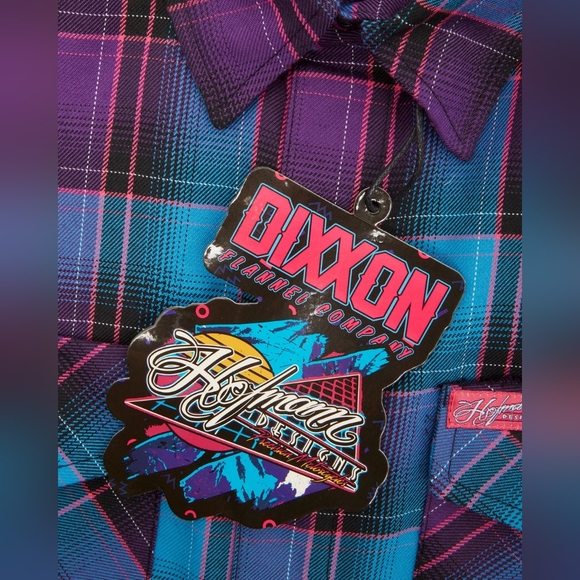 DIXXON | Shirts | Dixxon X Hofmann Designs 222 Mens Medium Flannel New ...